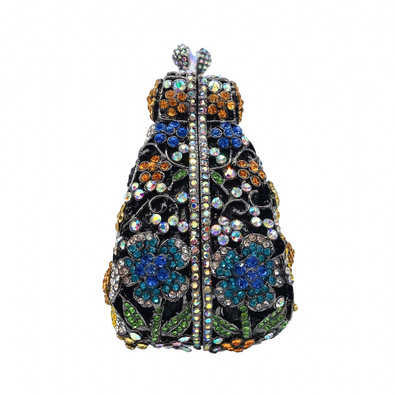 Luxy Moon Colorful Daisy Evening Clutch Party Purse
