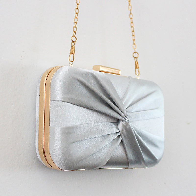 Elegant Evening Bag - Silk, PU, Wrinkled, Unique, Buy Now – Luxy Moon